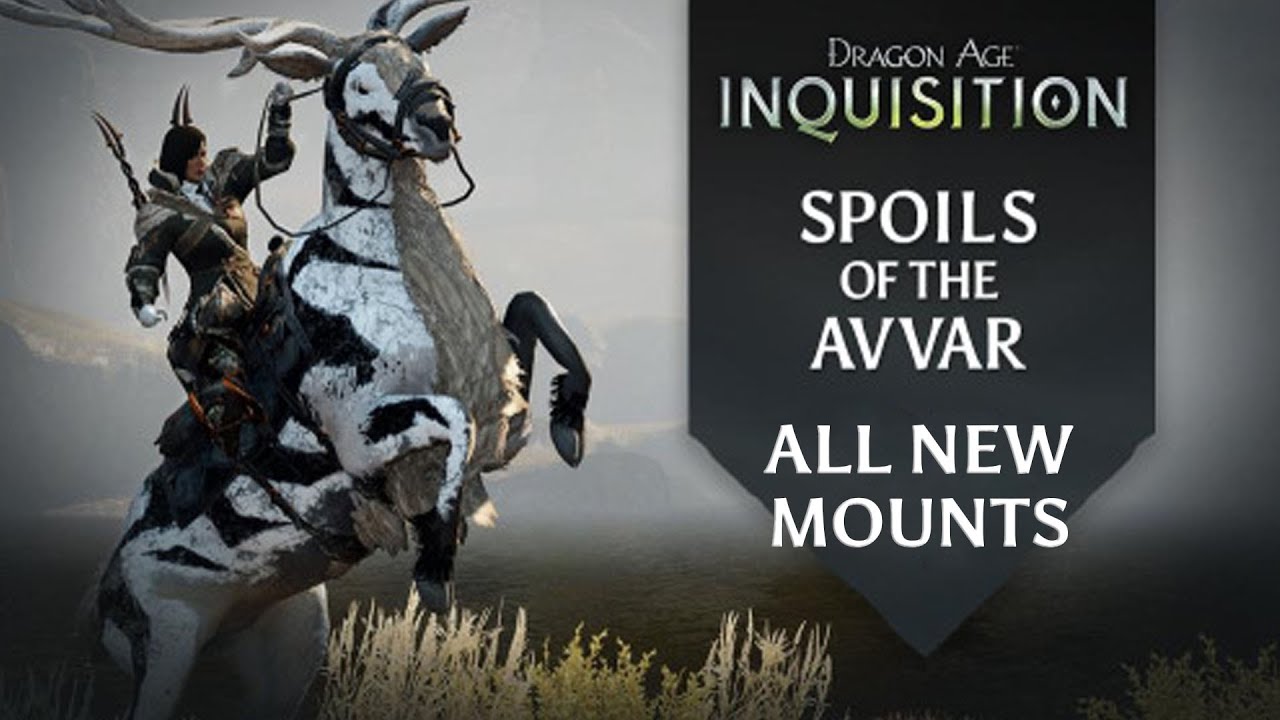 Dragon Age: Inquisition - Spoils of the Avvar DLC - All New Mounts ...