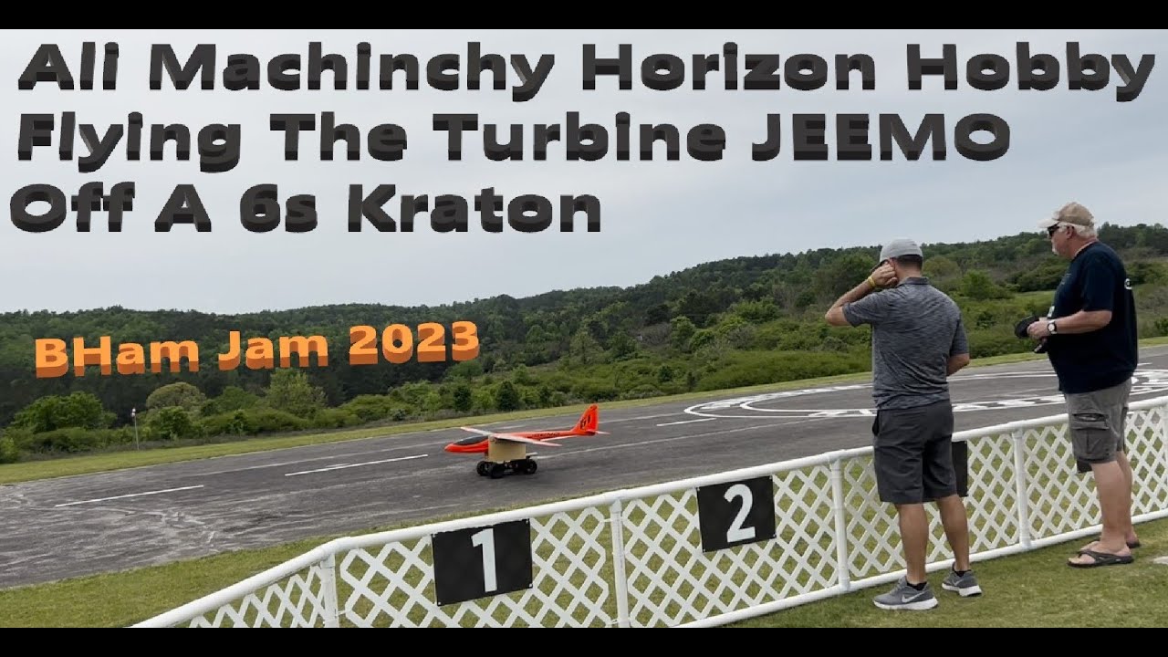 Ali Machinchy Horizon Hobby Flies Turbine JEEMO Glider With Turbine ...