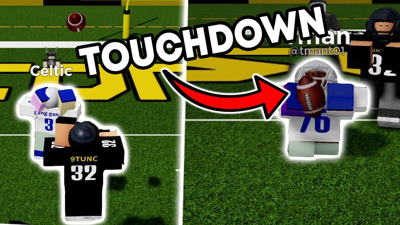 MY FIRST TOUCHDOWN IN LFG (ROBLOX FOOTBALL FUSION 2) - YouTube