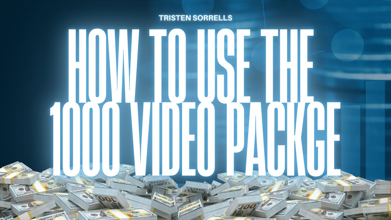 How to Use the 1,000 Video Package (Step-By-Step Walkthrough) - YouTube