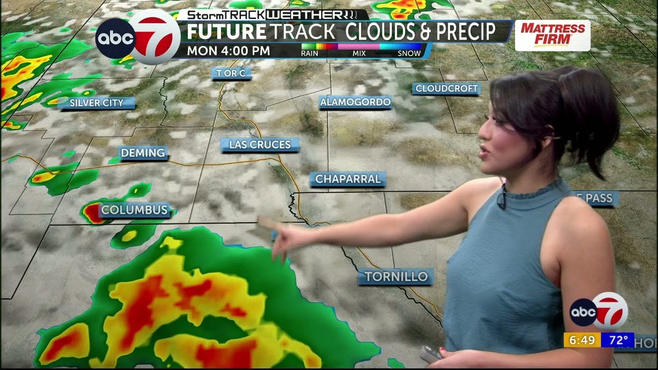 ABC-7 StormTrack Weather: Rain chances for Labor Day - YouTube