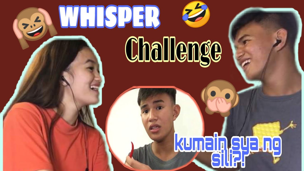 Whisper Challenge | Cj and Jeric Vlogs - YouTube