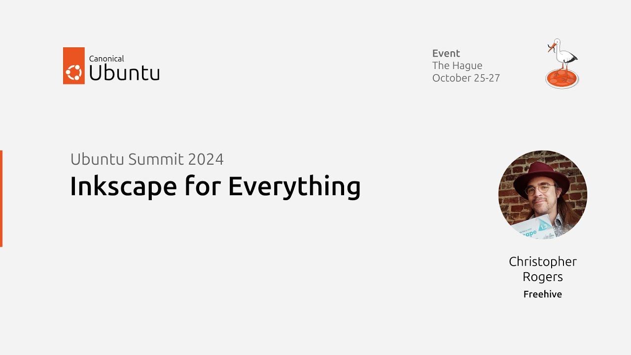 Ubuntu Summit 2024 | Inkscape For Everything - YouTube