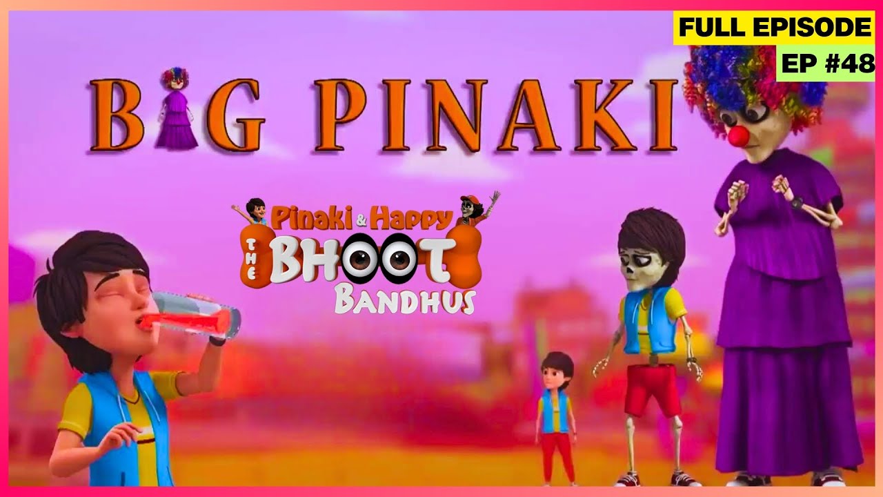 Pinaki and Happy - Bhoot Bandhus | Full Episode | Pinaki कैसे बना हड्डी धारी? 🦴😱 - YouTube