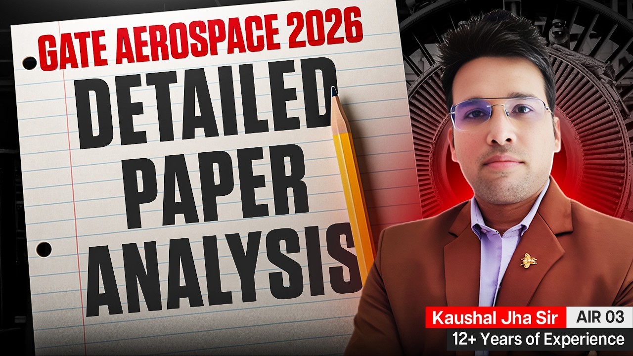 GATE Aerospace Engineering 2026 Paper Analysis | GATE Aerospace Academy ...