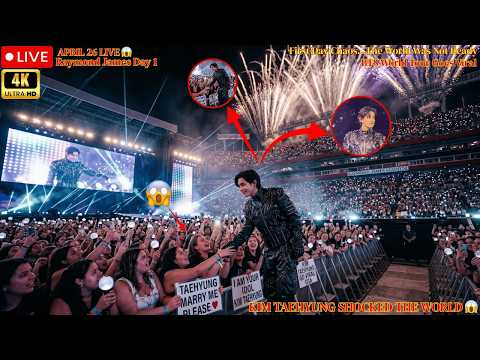 BTS World Tour Arirang Goes Viral | Raymond James Stadium Day 1 Kim Taehyung SHOCKS The World !