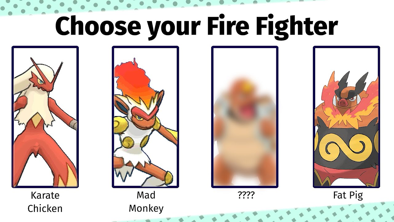 Fire Fighting Pokemon - YouTube