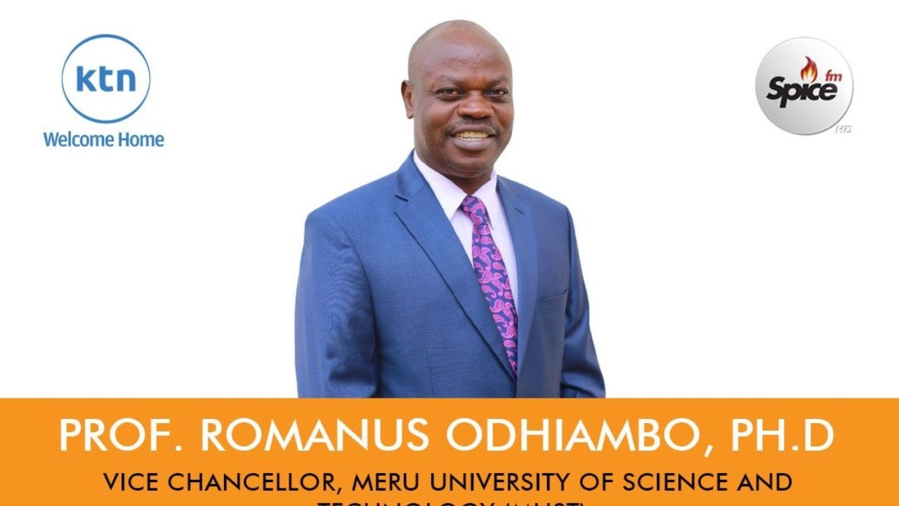 Meru University vice chancellor Prof. Romanus Odhiambo gives the ...