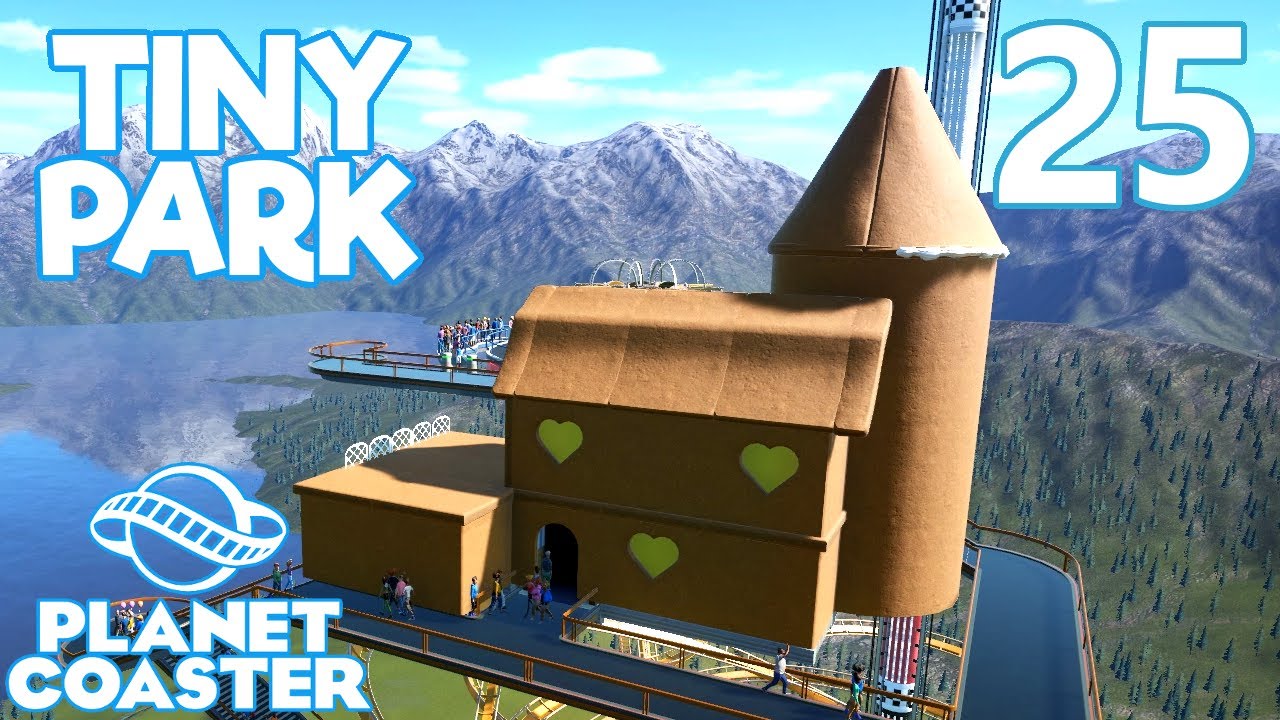 Planet Coaster TINY PARK - Part 25 - GINGERBREAD - YouTube