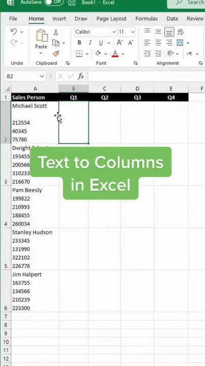 Say Goodbye to Messy Data! Master Text to Column in Excel 🚀📈 #excel #excellife #excelformulas # ...