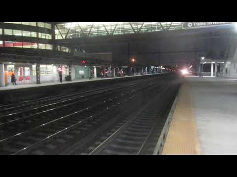 NJ Transit Train #3882 & Amtrak Keystone #657 With Two Locomotives at Hamilton - YouTube