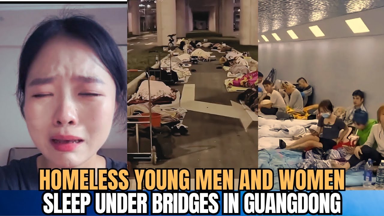 Young homeless in Guangdong sleep under bridges as social media floods ...