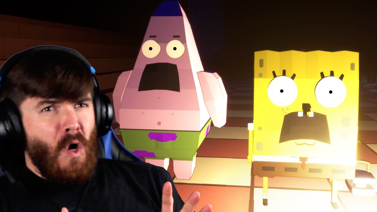 MRS. PUFF WANTS SPONGEBOB'S BLOOD! (The SpongeBob Horror Game) - YouTube