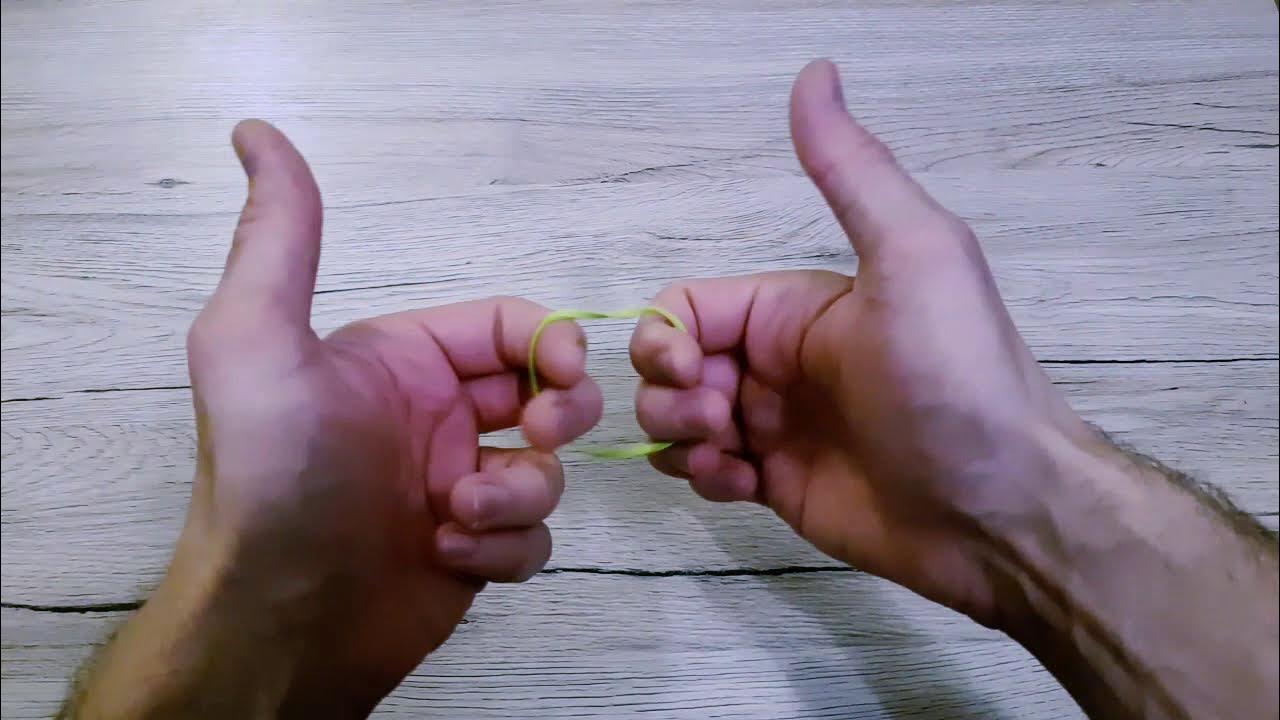 Rubber band through ANY OBJECT! // Tutorial - YouTube