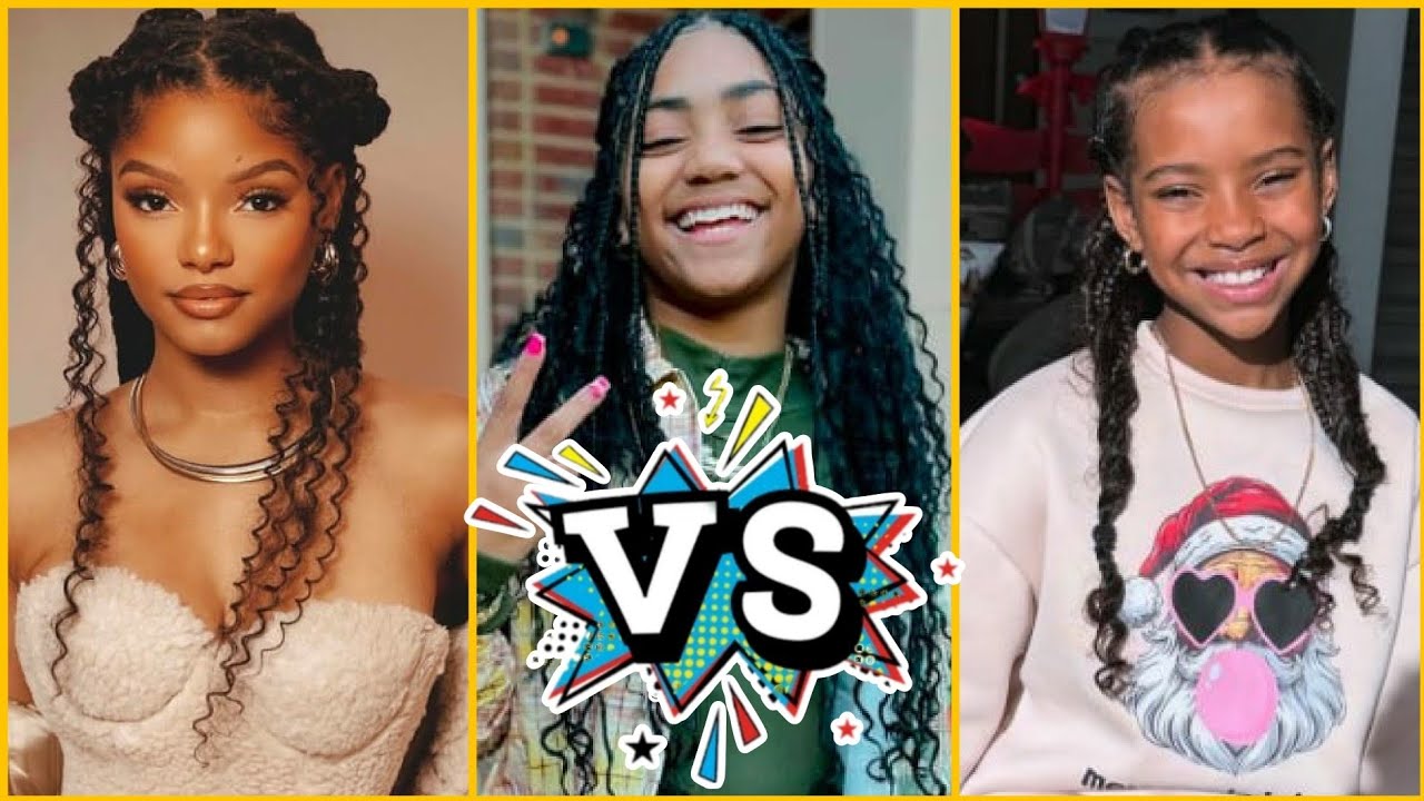Grey's World (Grey Skye Evans) VS Khalani Simon (Lani Love) VS Halle ...