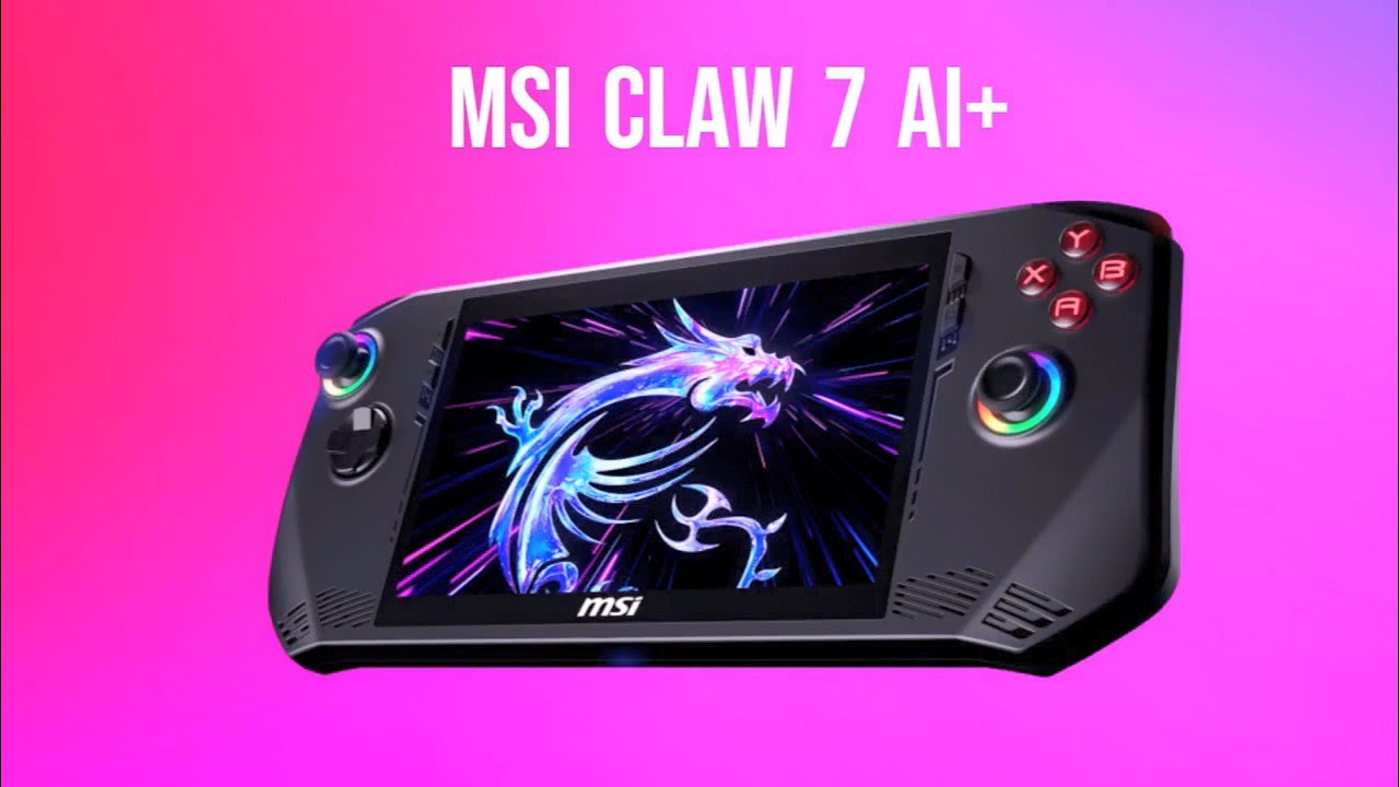 MSI Claw 7 AI+: Refreshed Gaming Handheld with Powerful Performance on ...