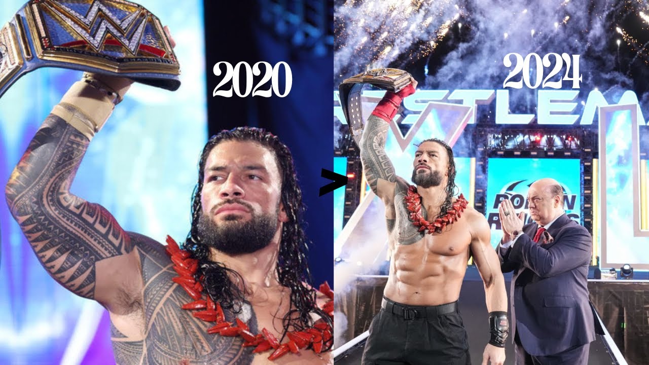 Roman Reigns' INSANE 4 Year Universal Title Reign (2020-2024) - YouTube
