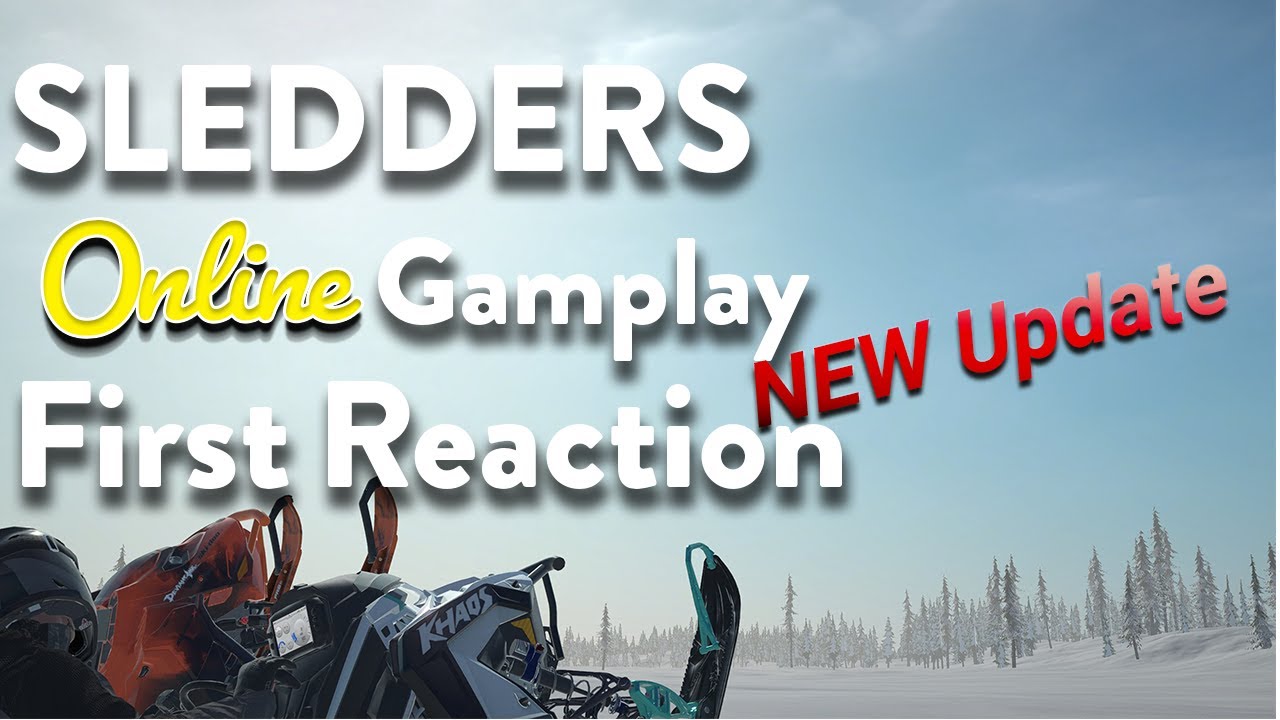 Sledders Big update! Multiplayer Gameplay and Testing the New Update ...
