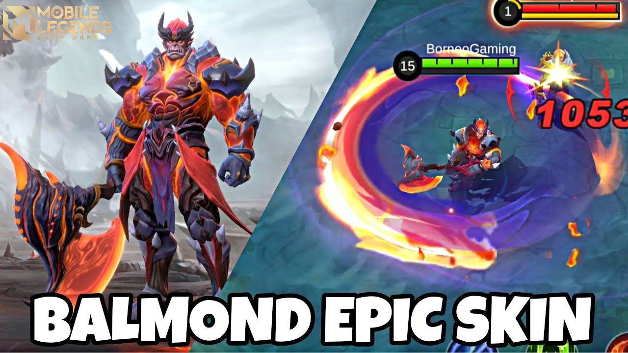BALMOND "INFERNAL WARLORD" NEW EPIC SKIN‼️ - MOBILE LEGENDS - YouTube