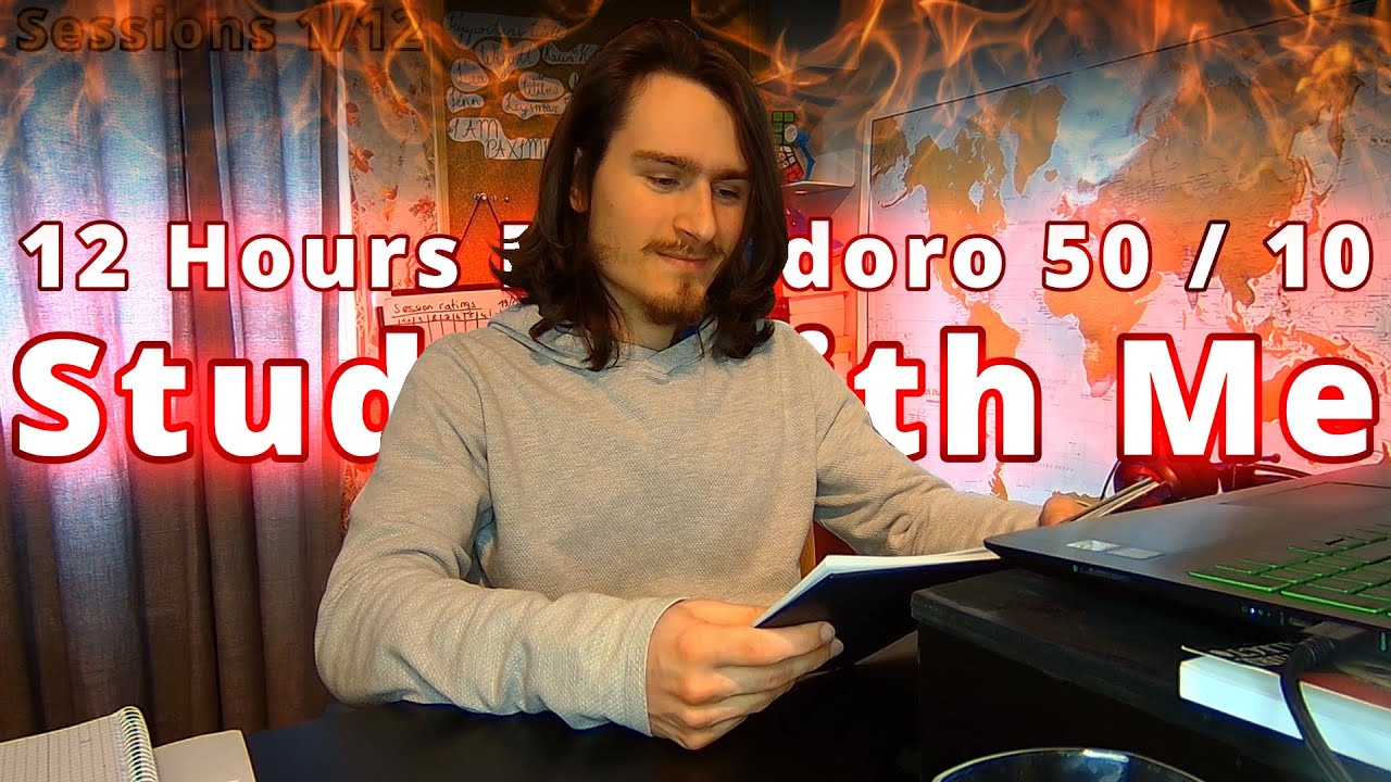 12 Hours STUDY WITH ME | Strive For Being The Best You Can! 🔥 - YouTube