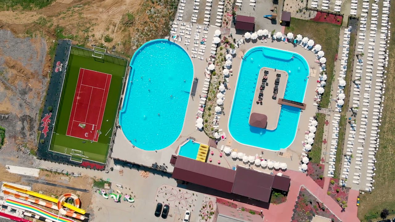 Morské kúpalisko Miraj Resort , Lučenec , Tropical Bath Slovakia, DJI ...