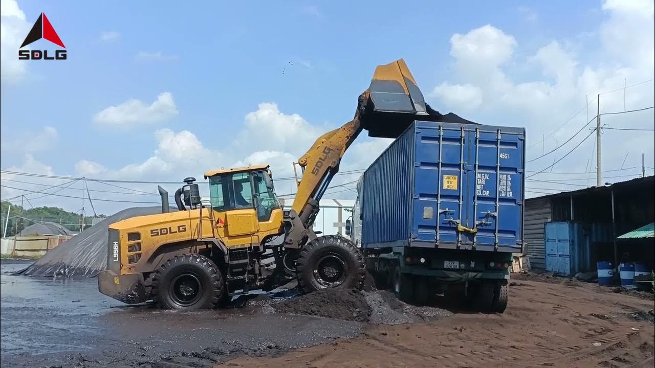 SDLG L956H Wheel Loader - YouTube