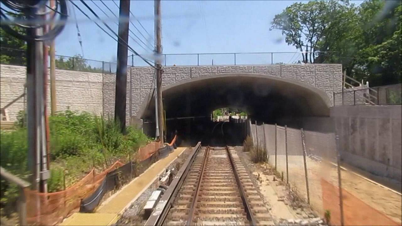 LIRR M3 Front Window Little Neck to Manhasset - YouTube