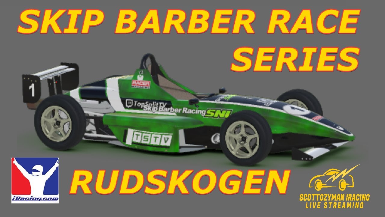 IRACING SKIP BARBER RACE SERIES AT RUDSKOGEN MOTORSENTER - YouTube