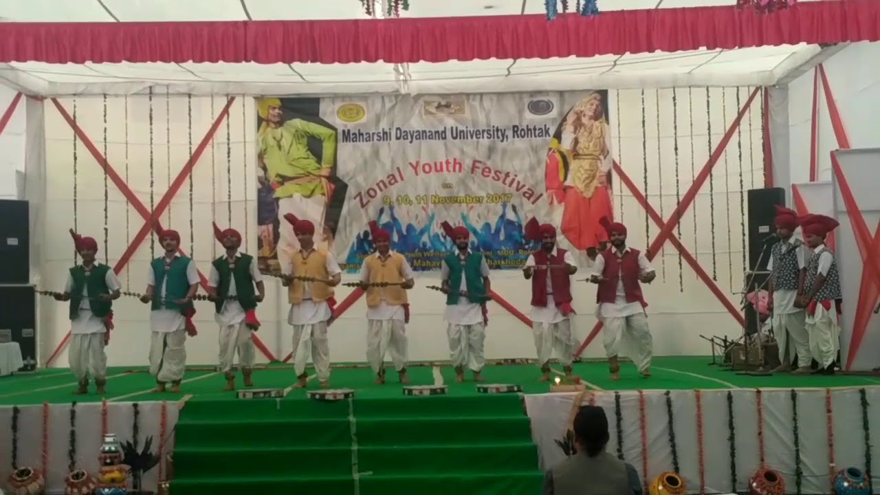 Youth Festival amazing dance by CRA college sonipat - YouTube