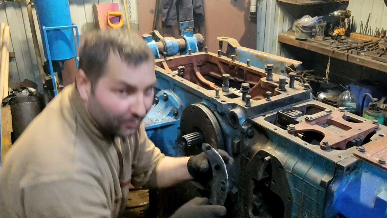 Дифференциал заднего моста мтз - YouTube