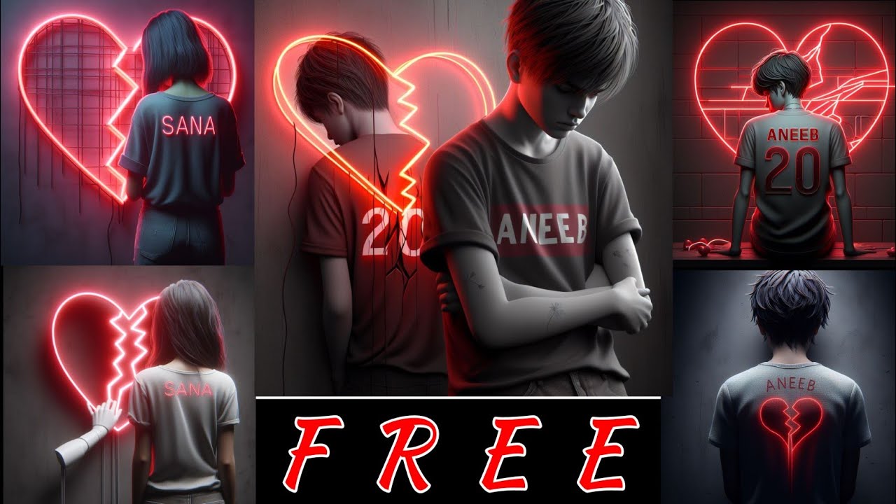 Viral Trending Sad Heart Broken Ai photo editing|bing image creator ...