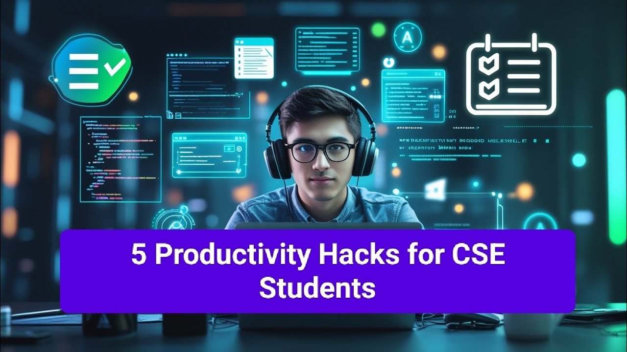 5 Productivity Hacks for CSE Students - YouTube