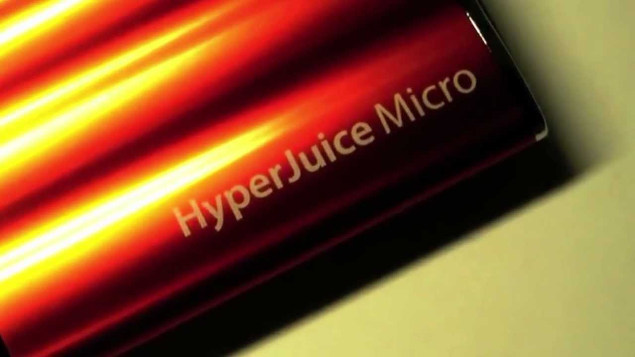 HyperJuice Micro 3600mAh - YouTube