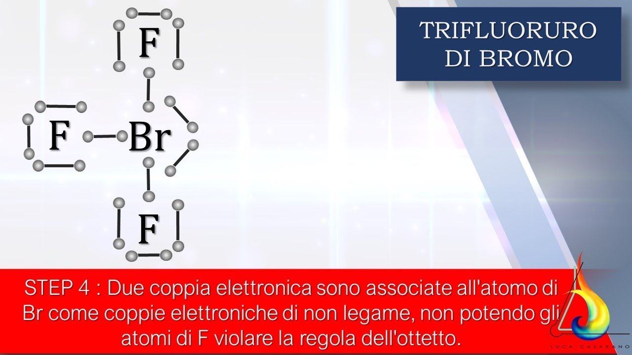 Geometria molecolare - Formula di struttura - Alogeni - BrF3 - YouTube
