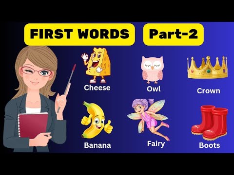 Toddler Talk : A Journey to the First 100 Words for Toddlers - Part 2 ...