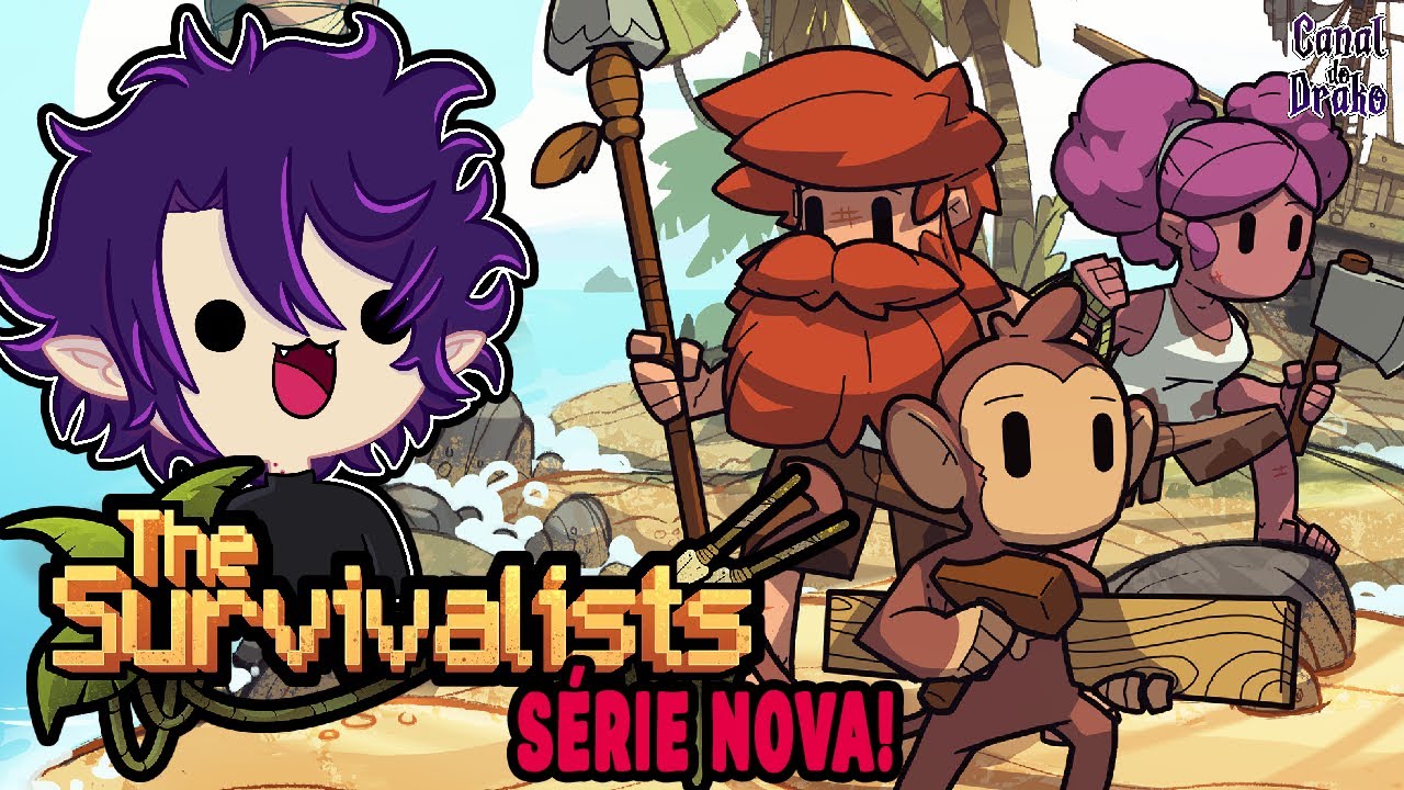 SOBREVIVENDO NA ILHA DOS MAMACOS!!!! em [ THE SURVIVALISTS ] #01 ...