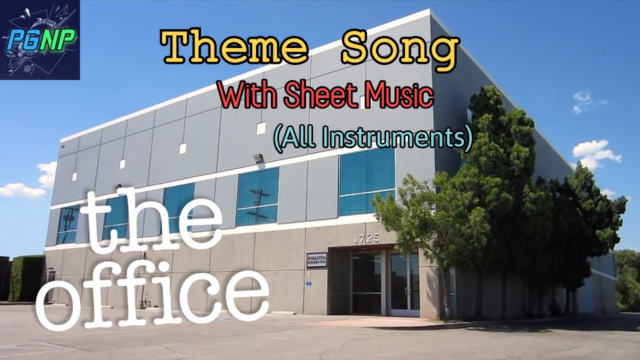The Office Theme Song (All Instruments - With Sheet Music) | PGNP - YouTube