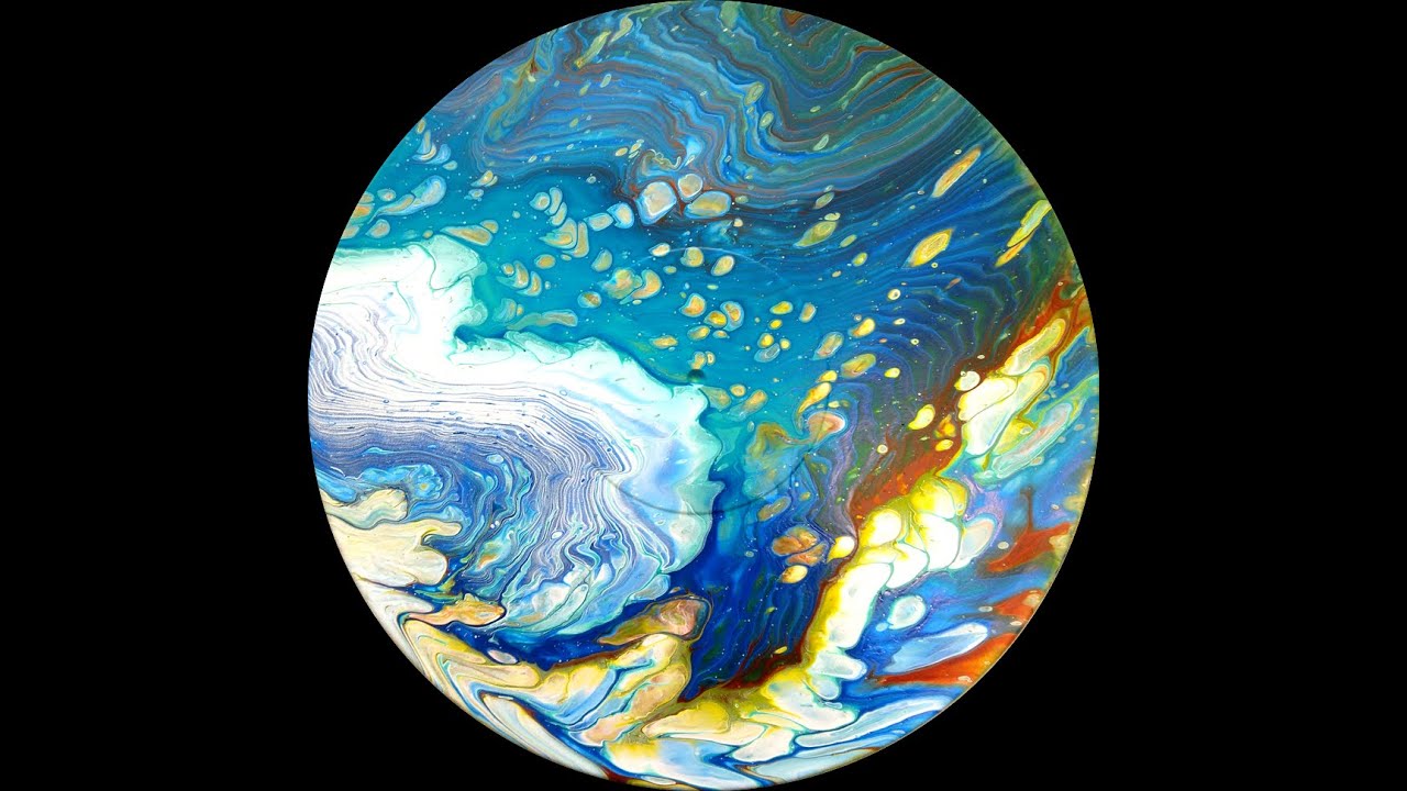 #27 Earth Day Cloud Pours - NO Floetrol! - YouTube