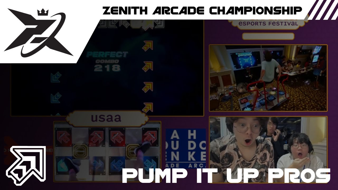Zenith Arcade Championship 2024 - Pump It Up Pros - YouTube
