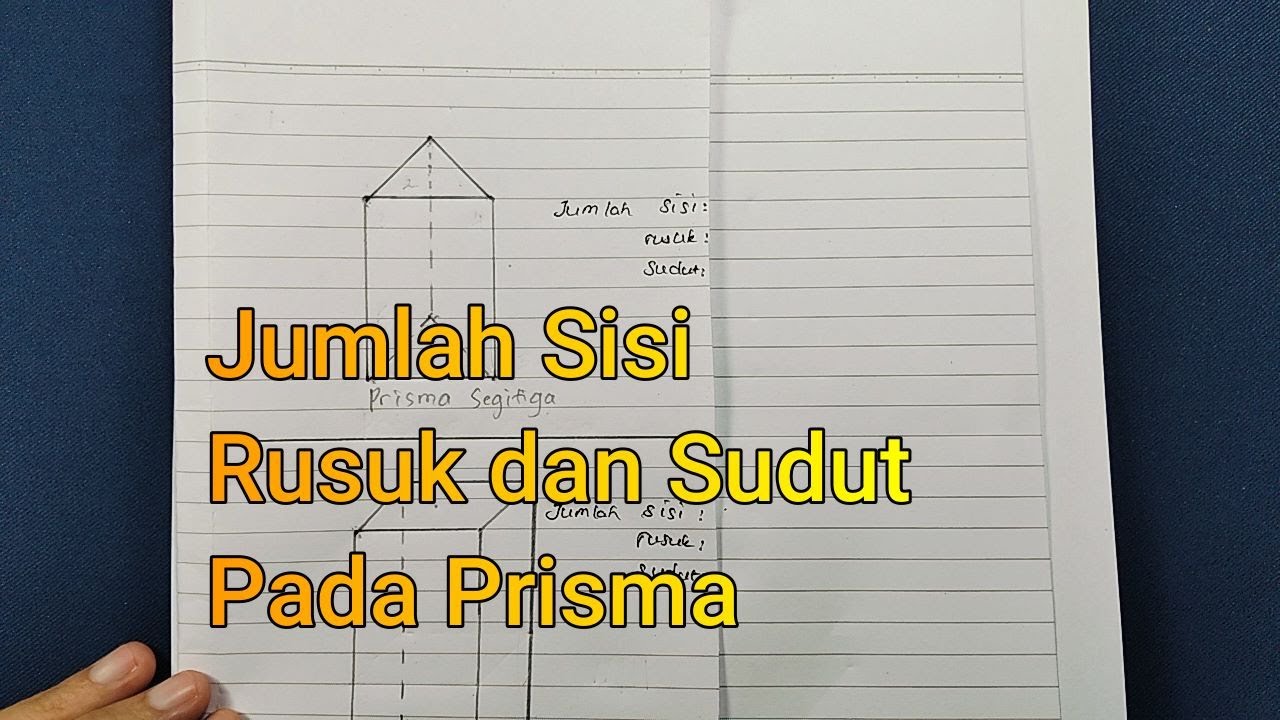 Jumlah Sisi, Rusuk dan Sudut Pada Prisma - YouTube