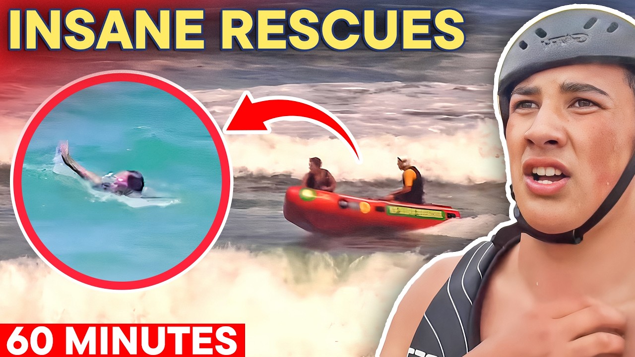 1 Hour Of Jaw-Dropping Rescues - Piha Rescue Full Episode Marathon ...