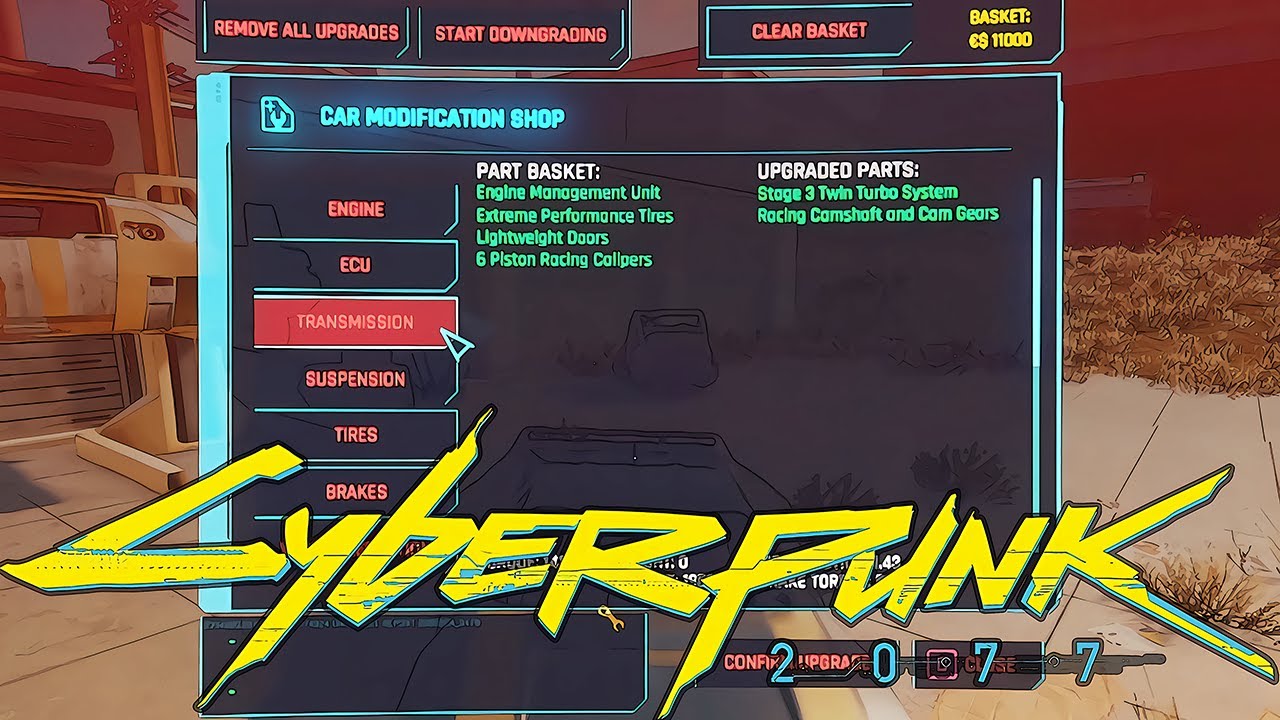Cyberpunk 2077 Vehicle Tuning Modification Shop Mod YouTube cyberpunk-2077-vehicle-tuning-modification-shop-mod-youtube