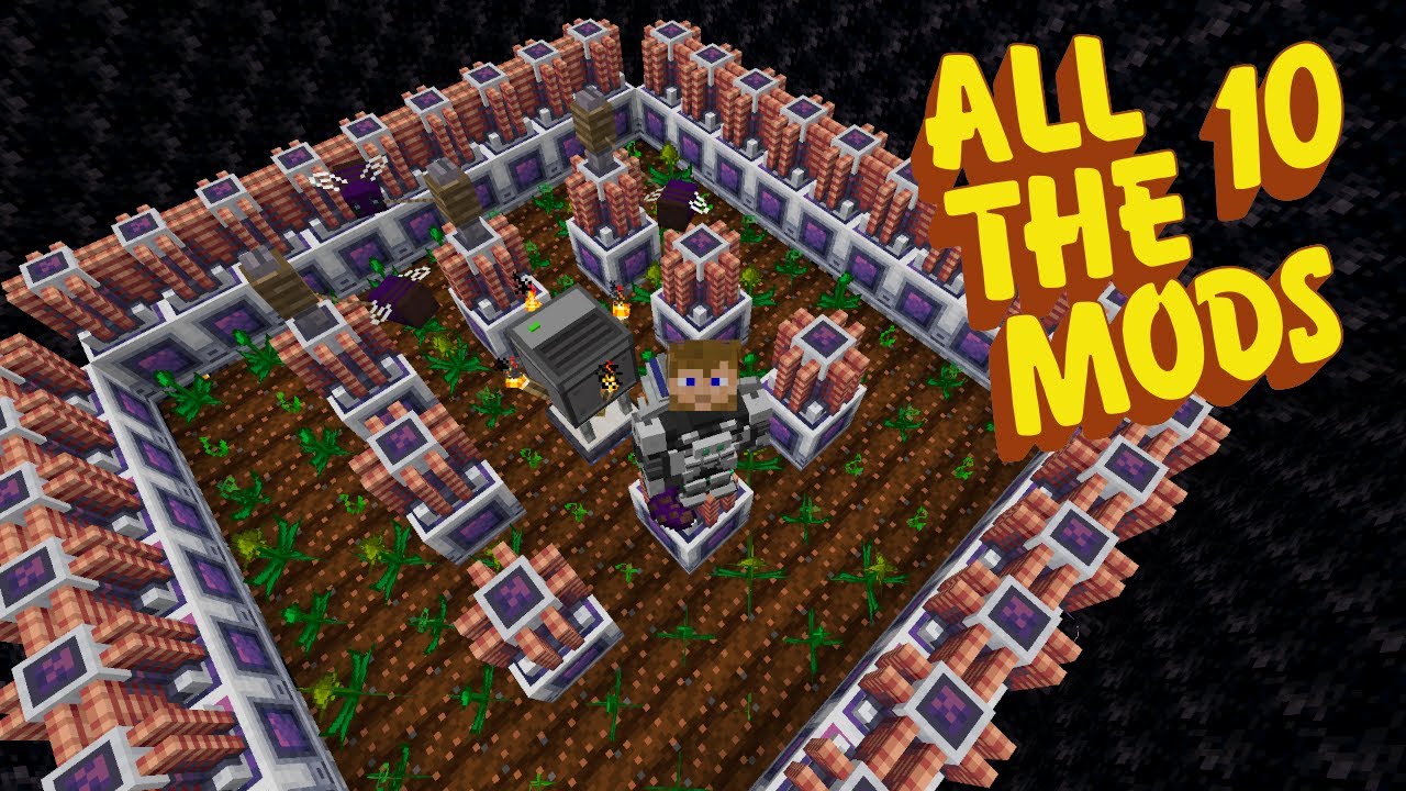 All The Mods 10 (ATM10) - Ep 49 - Skipping Mystical With Bees! - YouTube