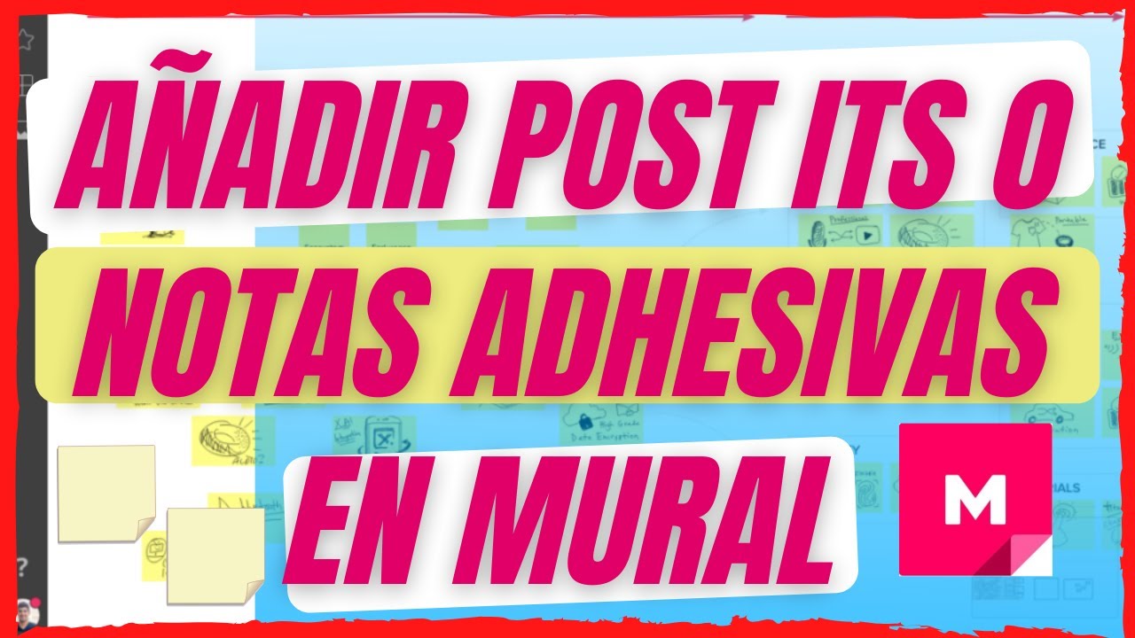 🙋‍♀️ Cómo AÑADIR o PONER Notas Adhesivas POSTIT en MURAL🏘️Pizarra ...