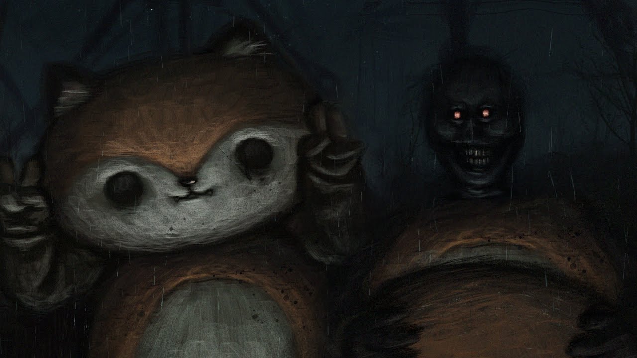 creepy cuteness HORROR SPEEDPAINT - YouTube