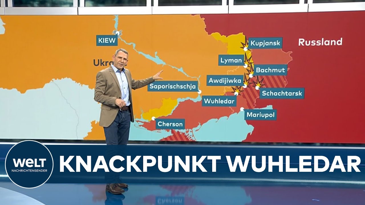 UKRAINE-KRIEG: Wichtiger als Bachmut - Warum die Schlacht um Wuhledar ...