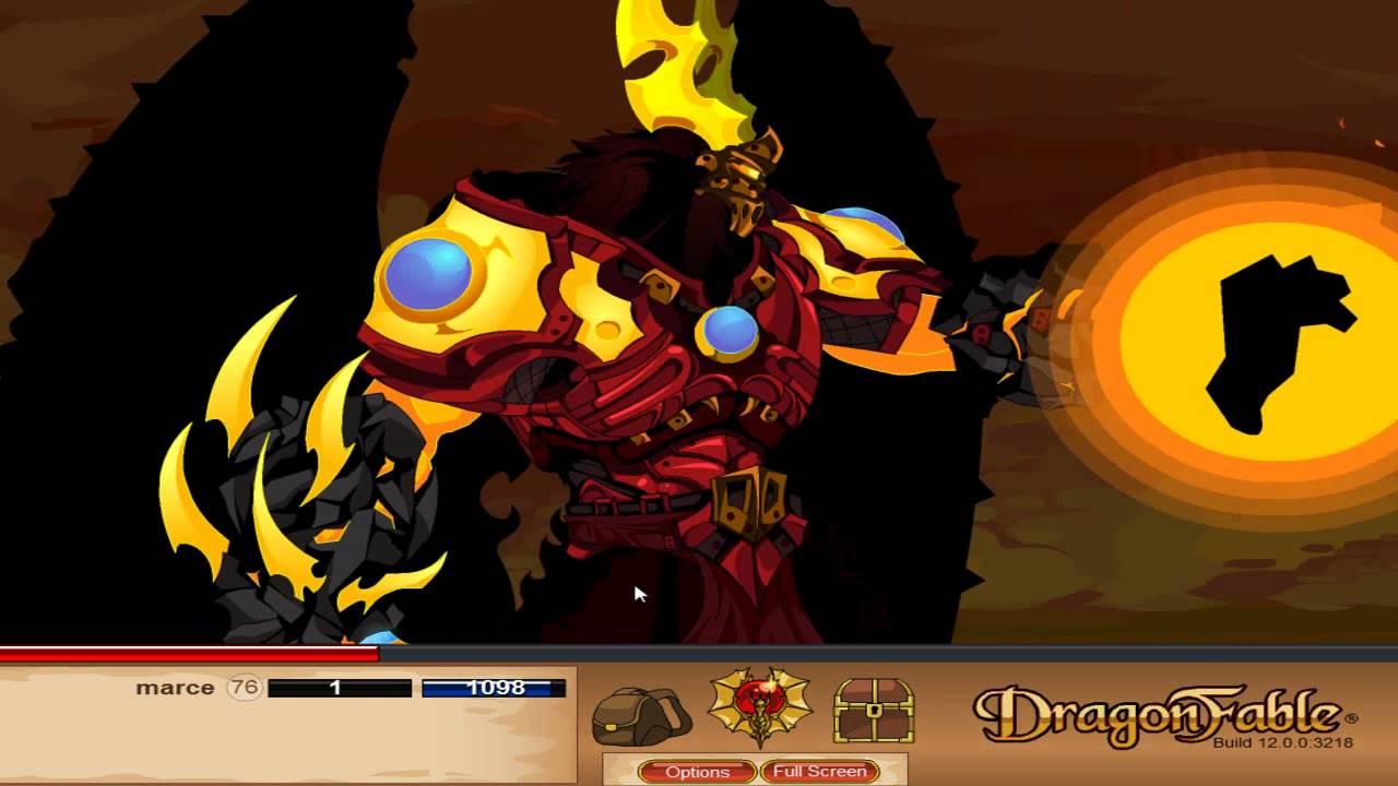 Dragonfable Quest: Wrath Of Wargoth Boss Fight! - YouTube
