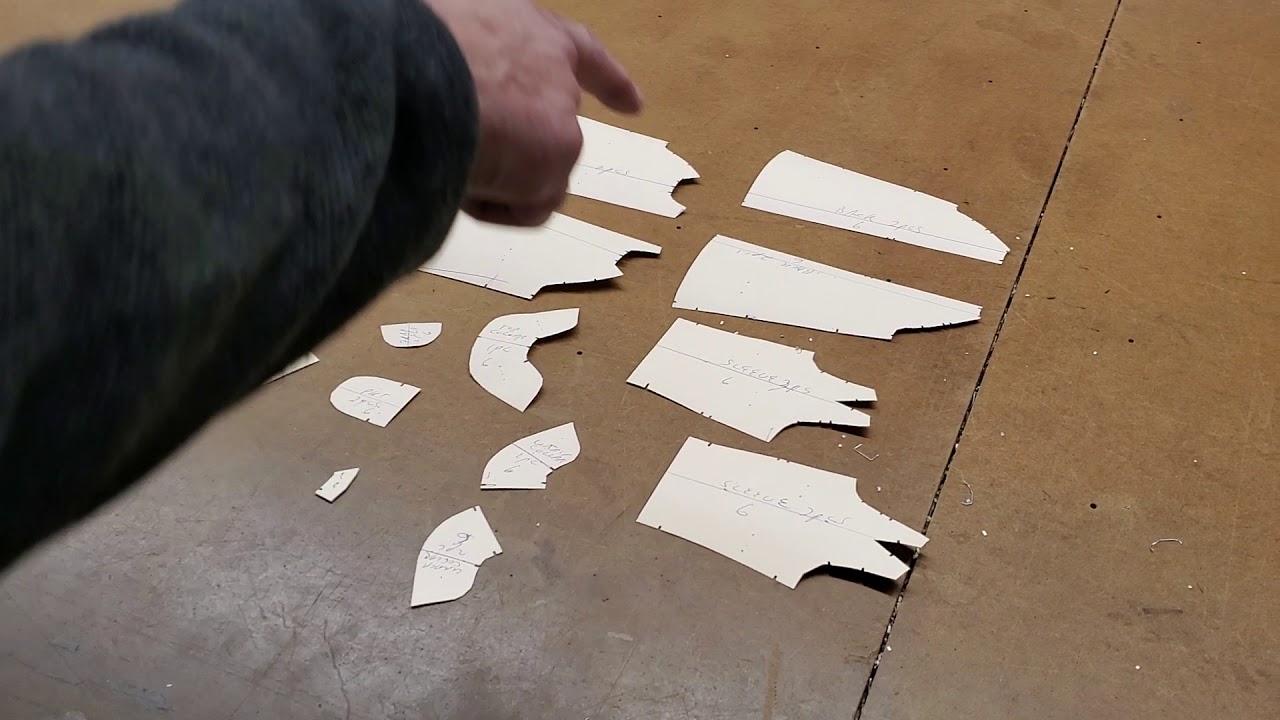 Sample of Patterns cut out - YouTube