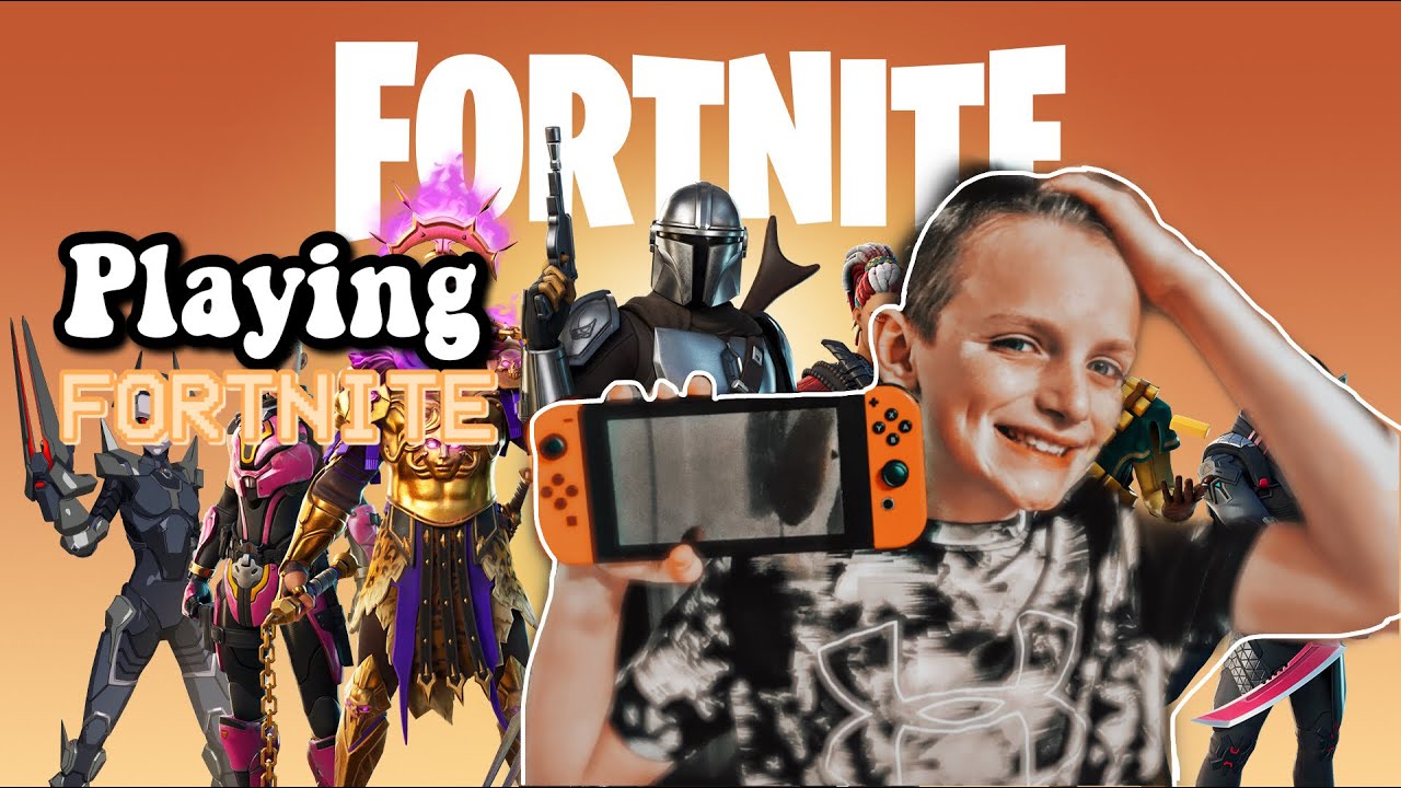 Playing FORTNITE | Fortnite Kid - YouTube