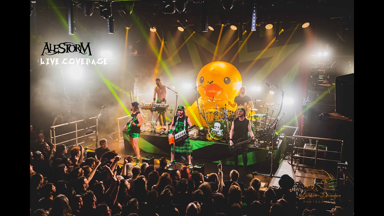 Alestorm - Treasure Chest Party Quest (Crowd View) - YouTube